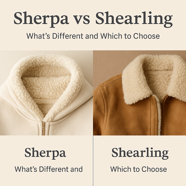 Sherpa vs Shearling: Key Differences, Pros, and How to Choose – NYC ...