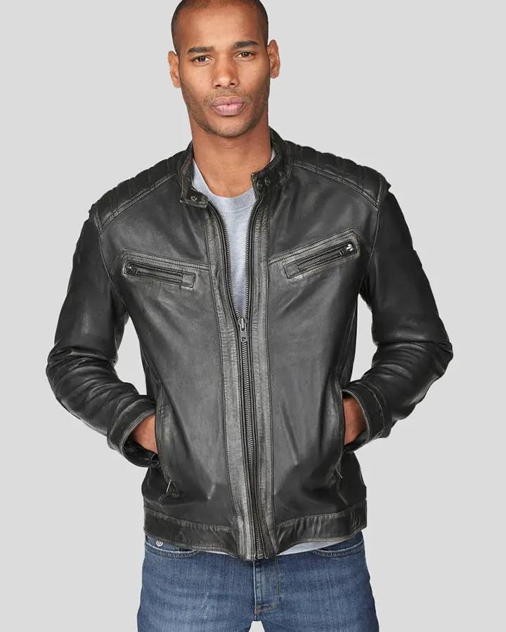 Men's Slim Fit Leather Jackets - Buy Real Leather Slim Fit Jackets for ...