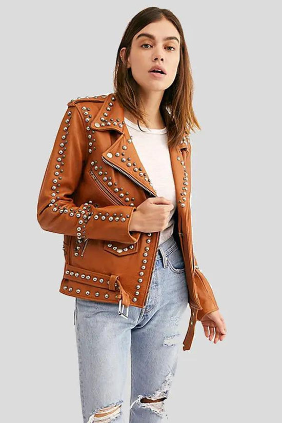 Studded Leather Jackets - Trendy Fashion | Durable & Stylish – NYC ...